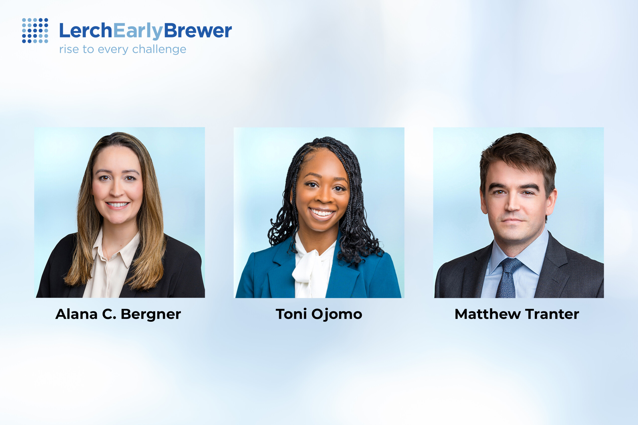 Lerch Early Welcomes Three New Associates to the Firm - LerchEarlyBrewer